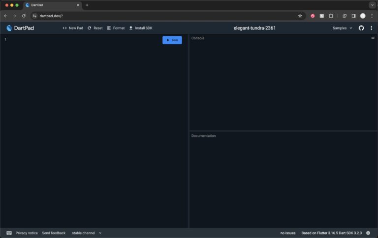 #3 - Presentación de DartPad - Escuela de Tech