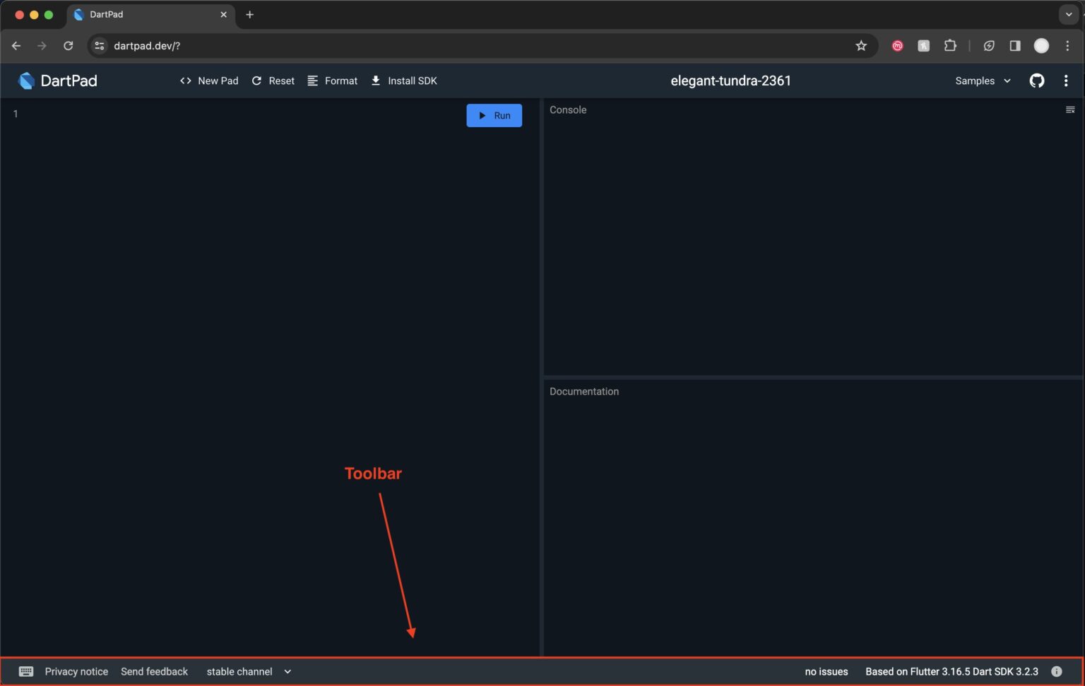#3 - Presentación de DartPad - Escuela de Tech
